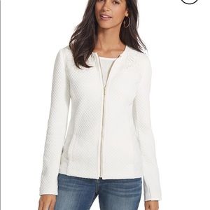 Chico's | Jackets & Coats | Chicos Womens Nwt Quilted Pieced Lace ...